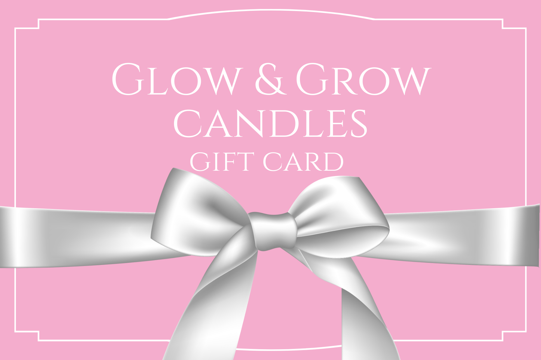 Glow & Grow Candles Gift Card – Glow and Grow Candles